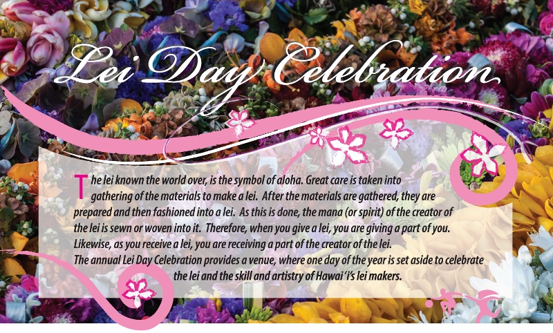May Day is Lei Day in Hawai’i. – The Postman on Holiday